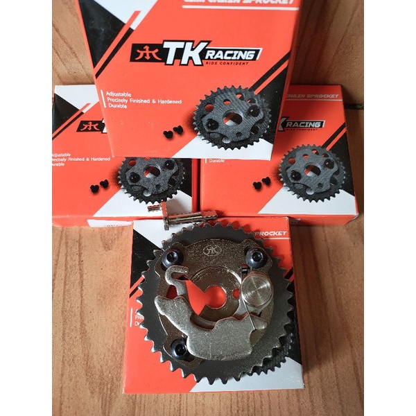 Jual gigi sentrik/timing gear TK racing Dekompresi buat motor yamaha n max new 155/aerox 155/n ...