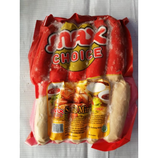 Jual Max choice sosis mini 500gr sosis ayam frozen | Shopee Indonesia