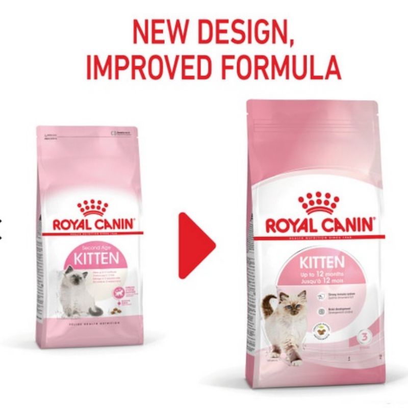 Jual Royal canin/rc kitten 36 2kg fresh pack | Shopee Indonesia