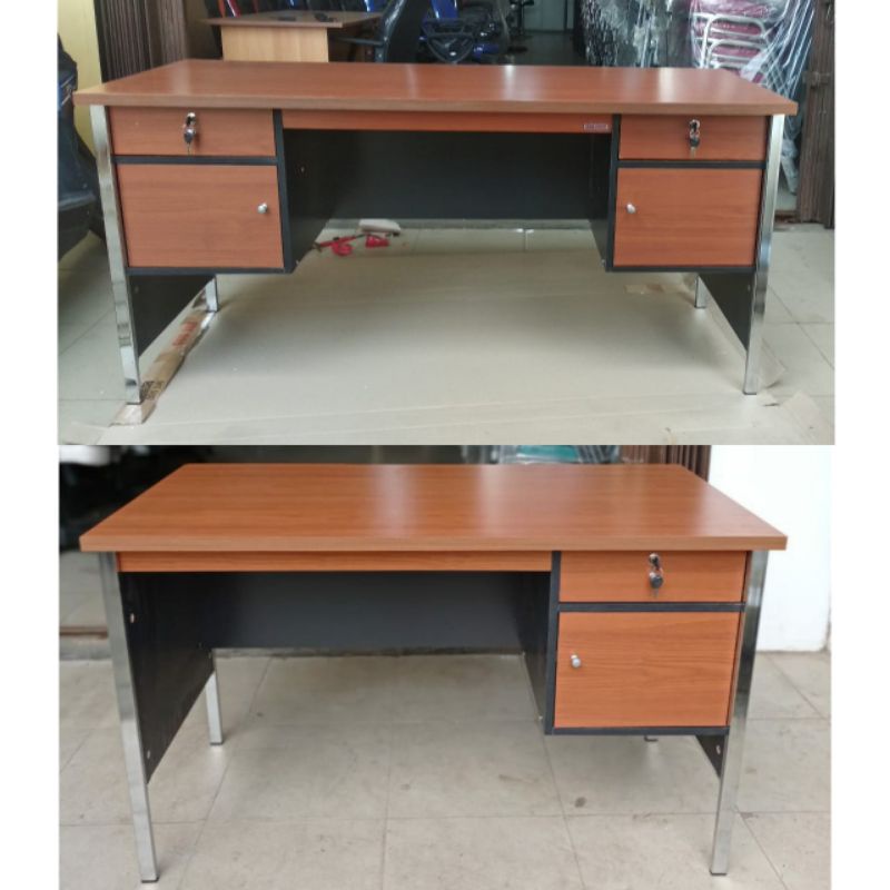 Jual Meja Kantor Meja Kerja Meja Tulis Kaki Besi | Shopee Indonesia