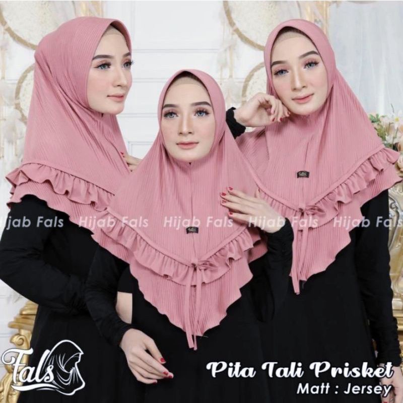 Jual 𝗦𝗛𝗘𝗟𝗢𝗩𝗘𝗦𝗛𝗢𝗣𝗣 - BEST SELLER!! FALS DAURA GAMA KHIMAR PLISKET PED TALI PITA STD PREMIUM ...