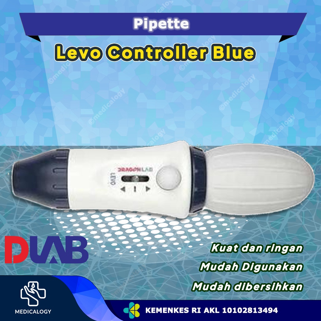 Jual Levo Pipette Controller Blue | Shopee Indonesia