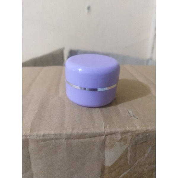 Jual Pot Krim 15gr ungu line silver (ps) | Shopee Indonesia