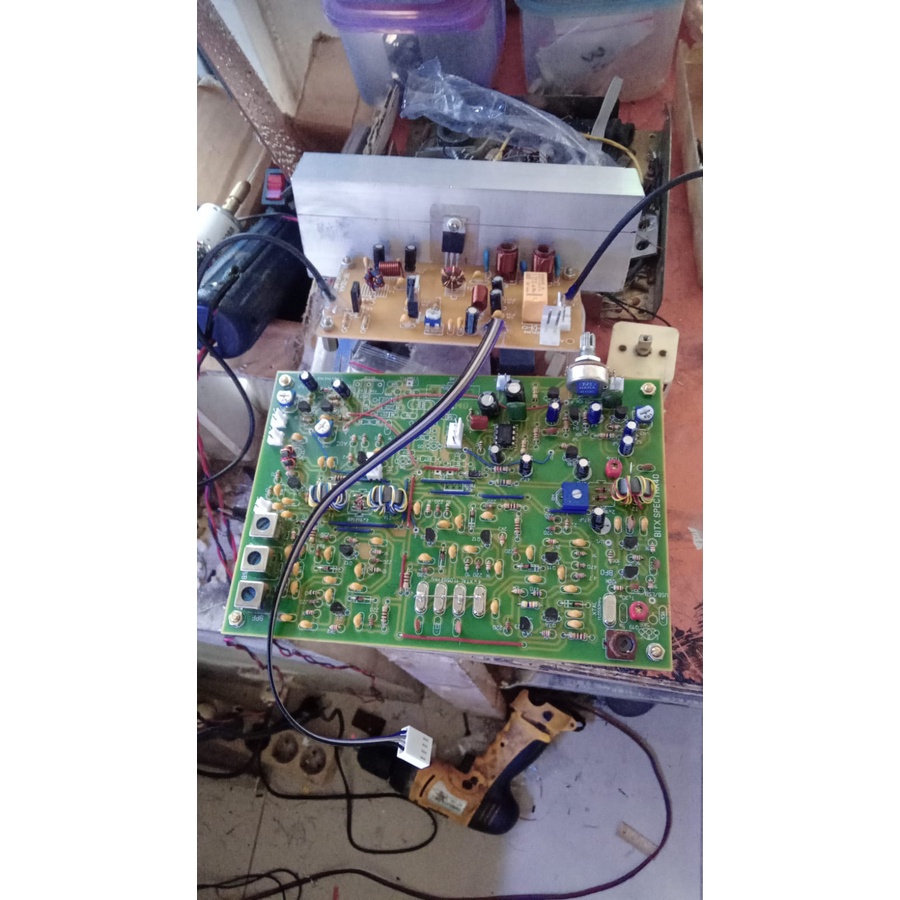 Jual HF ssb kit radio 40mter - ples Dds 5-15 watt Qrp | Shopee Indonesia