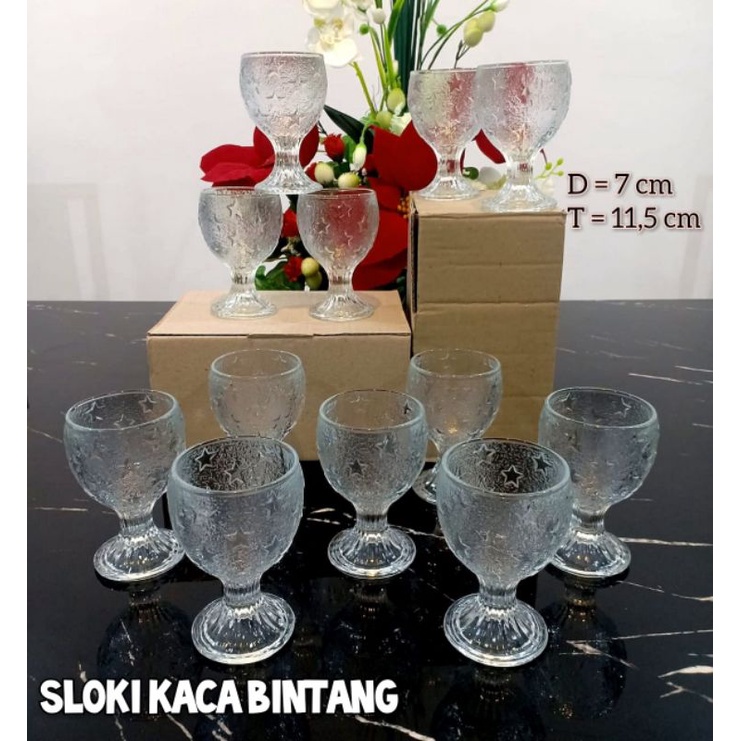Jual sloki kaca bintang 12pcs | Shopee Indonesia