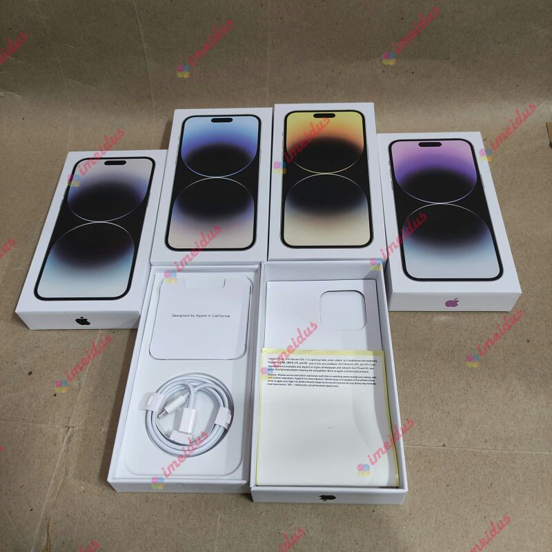 Jual Dus Box Kardus ip 14 Pro Pro Max Full Set | Shopee Indonesia
