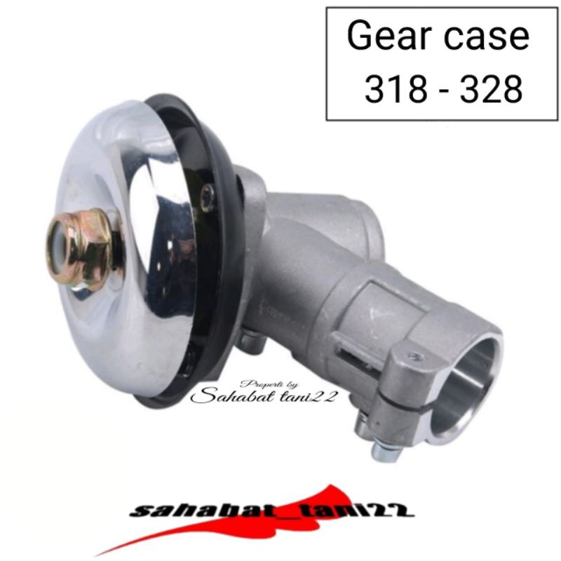 Jual gear case mesin potong rumput kepala pisau potong padi silver ...