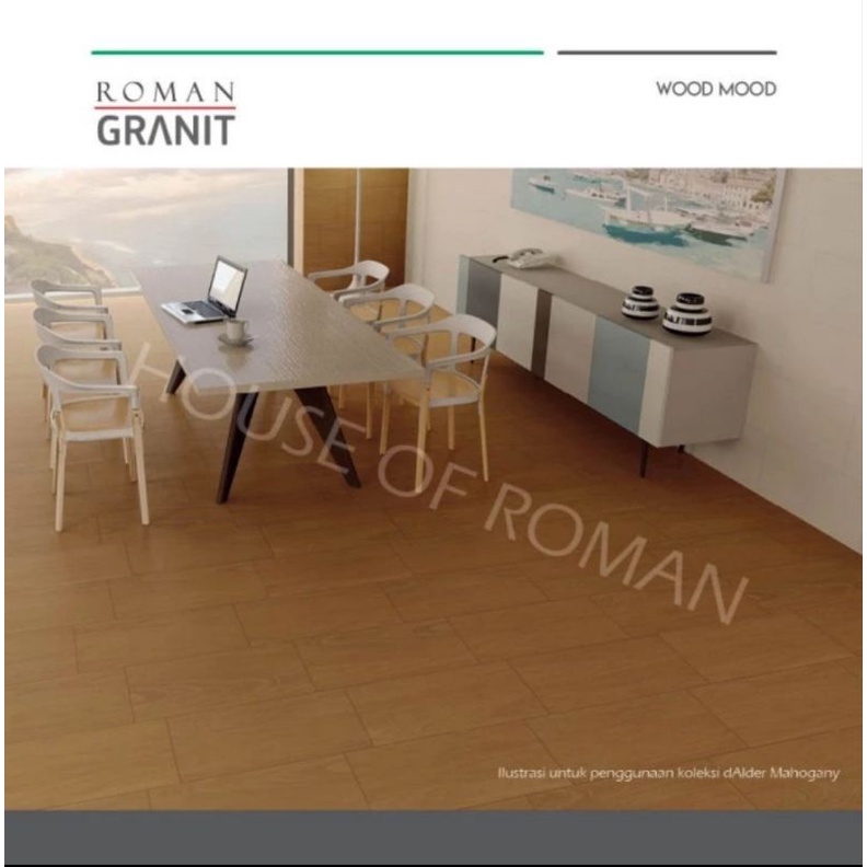 Jual Roman Granit 60x15 dAlder Maple / dAlder Maple / dAlder Mahogany ...