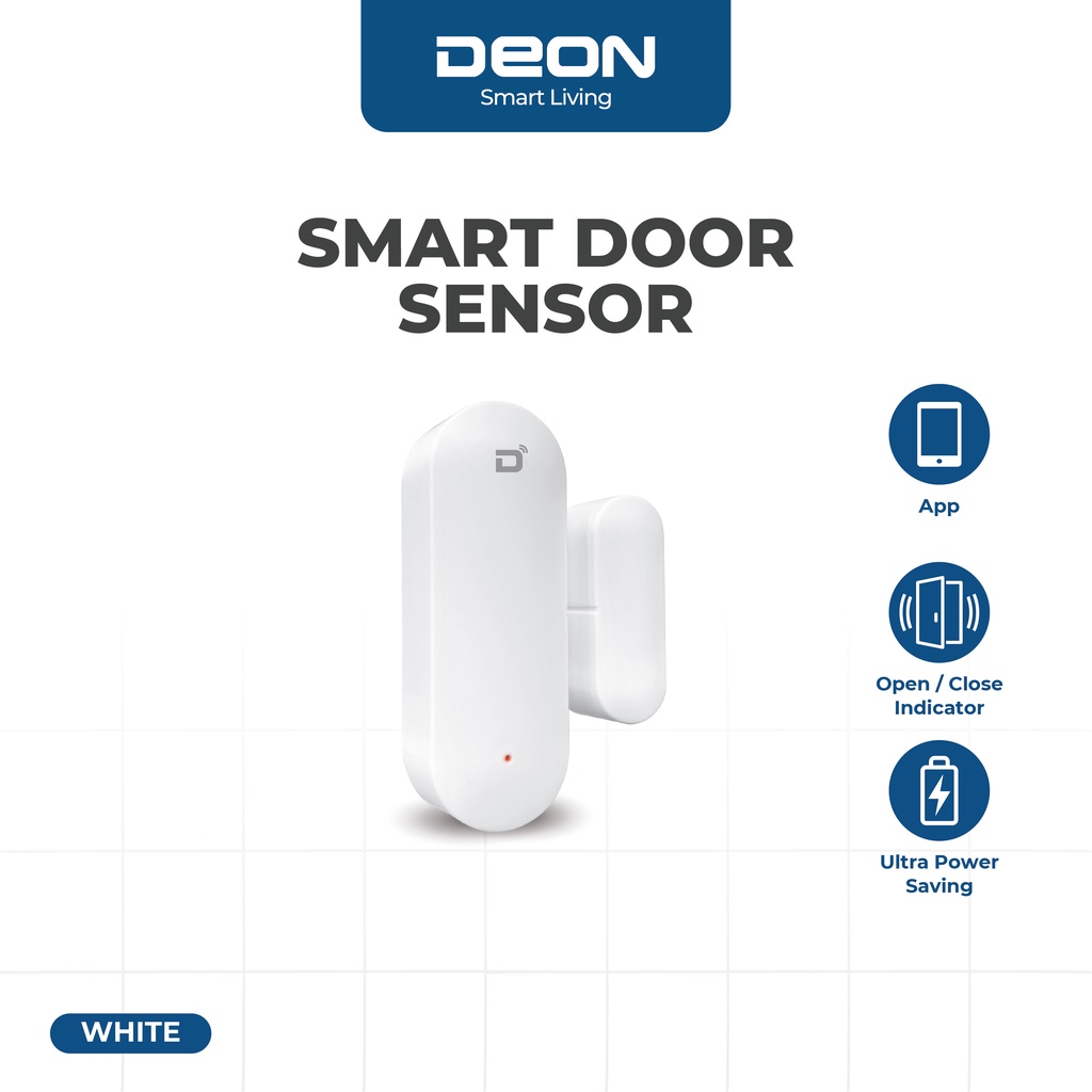 Jual DEON Sensor Pintu & Jendela Rumah - Smart Door Sensor | Shopee ...