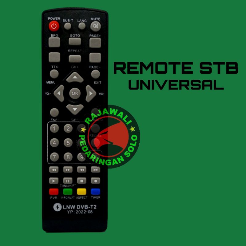 Jual REMOT STB UNIVERSAL REMOTE SET TOP BOX LUBY PIOLINE DLL | Shopee Indonesia