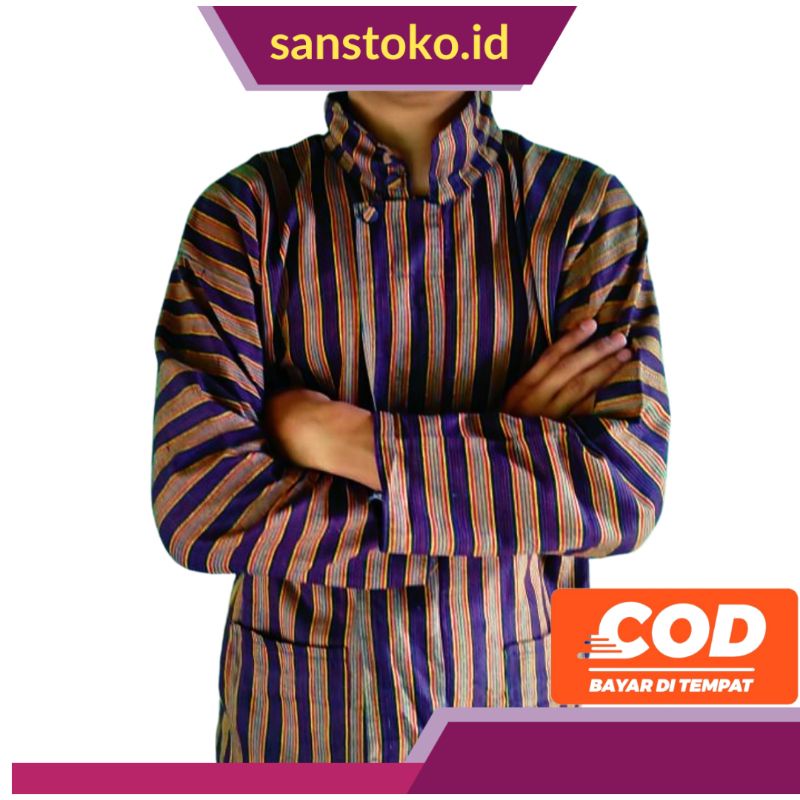 Jual LURIK PAKAIAN ADAT JAWA ASLI TENUN ATBM | SURJAN JAWA MURAH M L XL ...