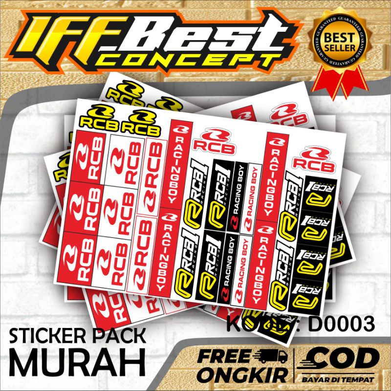 Jual Sticker pack RCB Murah | Shopee Indonesia