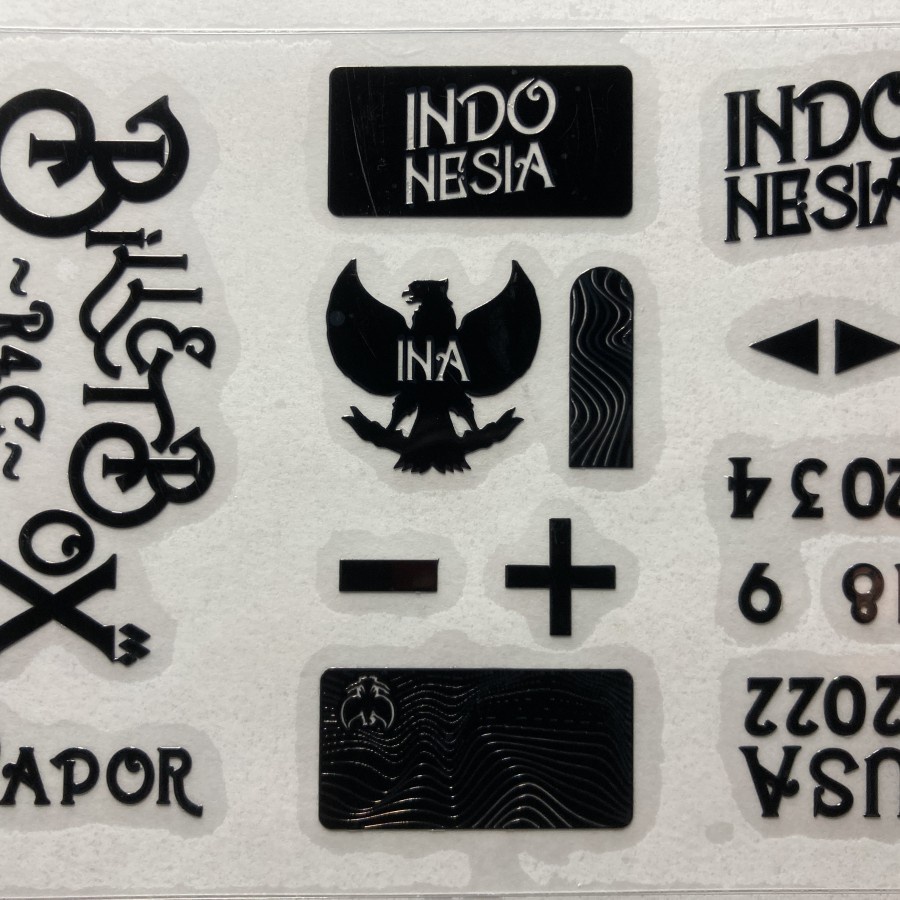 Jual Sticker Billet Box Metal Decal Sticker 2020 2021 2022 2023 2024 ...
