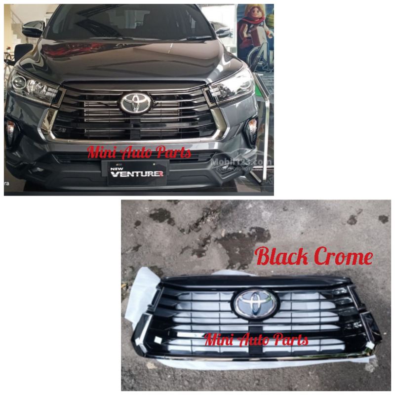 Jual GRILL Grille INNOVA Reborn FACELIFT Venturer 2021-2022 Original ...