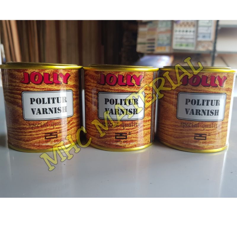 Jual POLITUR VARNISH JOLLY 200 cc / POLITUR PERNIS VERNIS FERNIS KAYU ...