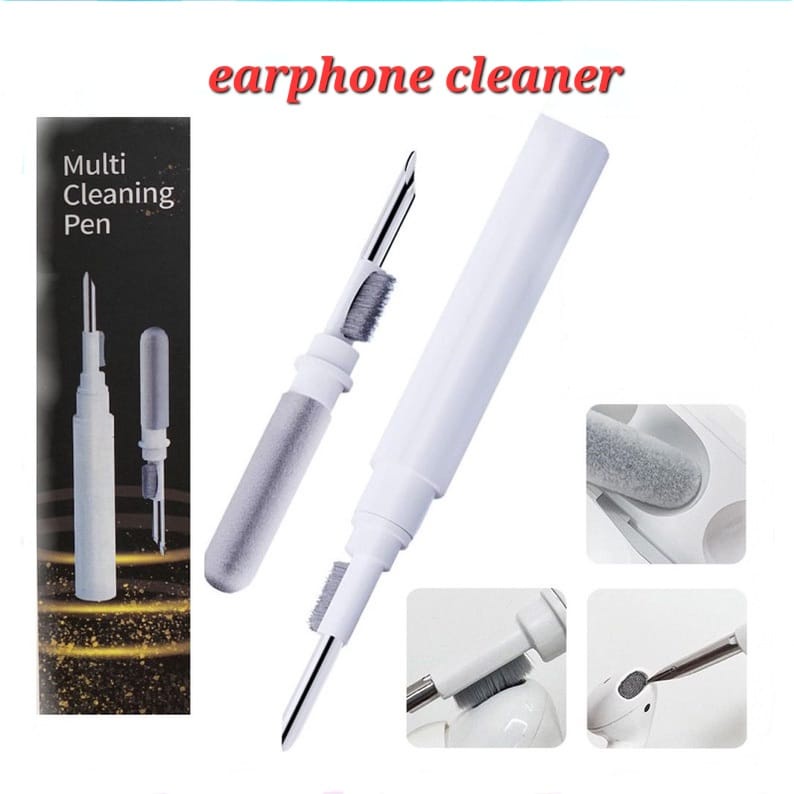 Jual Multi cleaning pen 3in1 pembersih headset earphone cleaner ...
