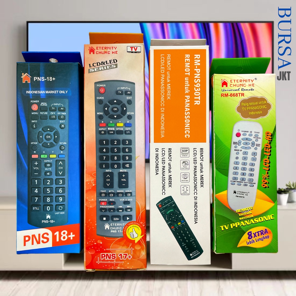 Jual REMOTE PANASONI PNS VIERA UNIVERSAL MULTIFUNGSI SERBAGUNA LANGSUNG ...