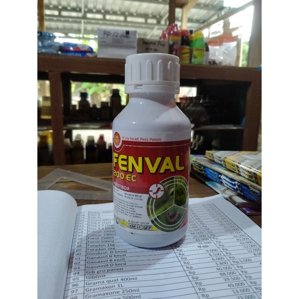 Jual FENVAL 200EC,500ML, INSEKTISIDA BERBAHAN AKTIF: FENVALERAT 200G/L ...