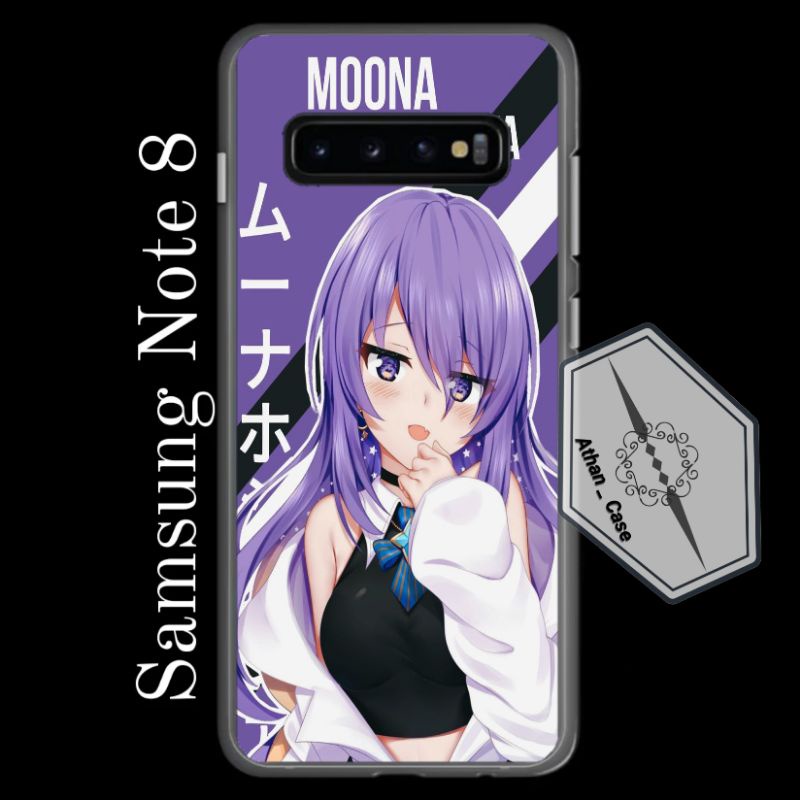 Jual Athan Case Samsung Note 8 Fashion Aesthetic Animasi VTuber [Moona ...
