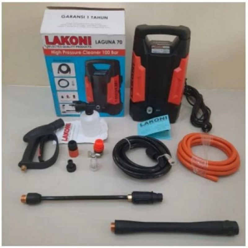 Jual Mesin cuci mobil laguna 70 lakoni 100 bar garansi 1th | Shopee ...