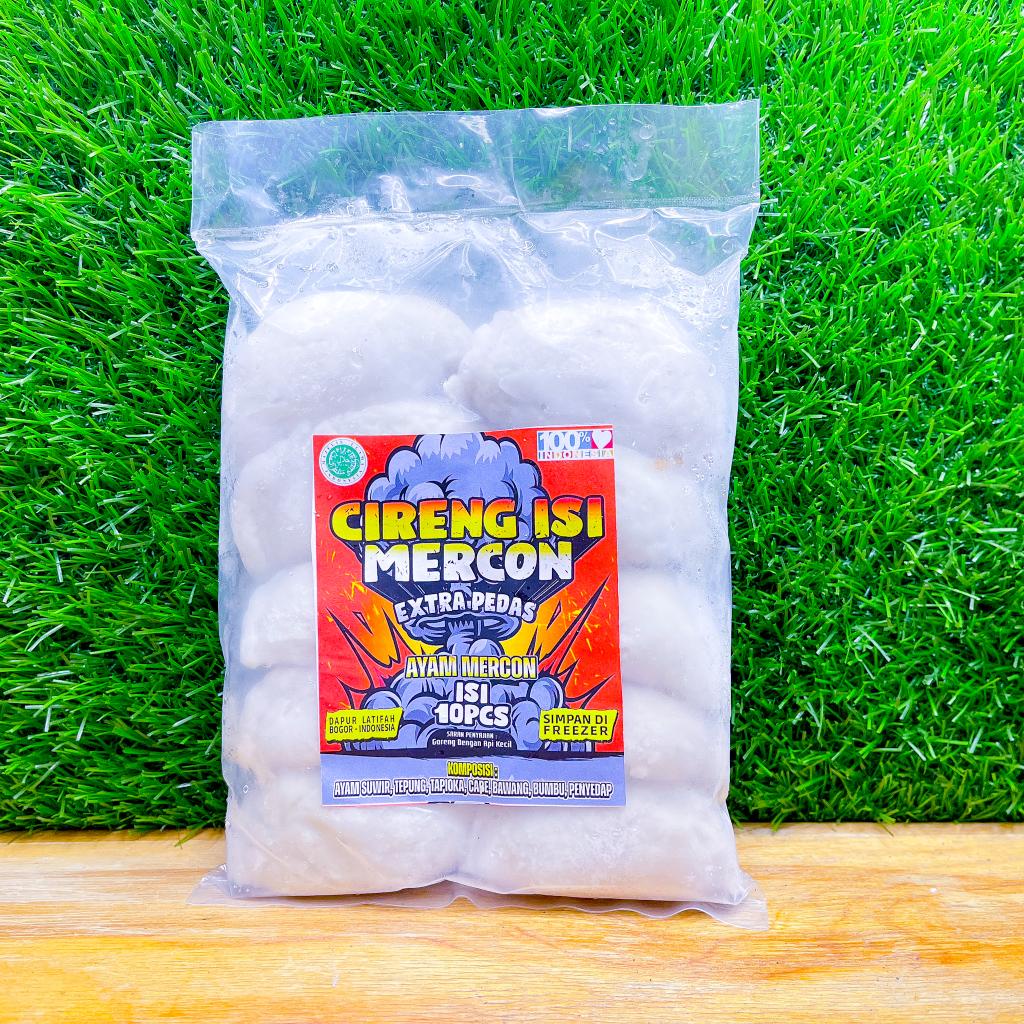 Jual Cireng isi Mercon isi 10 (Cakalang/Baso/Ayam) | Shopee Indonesia