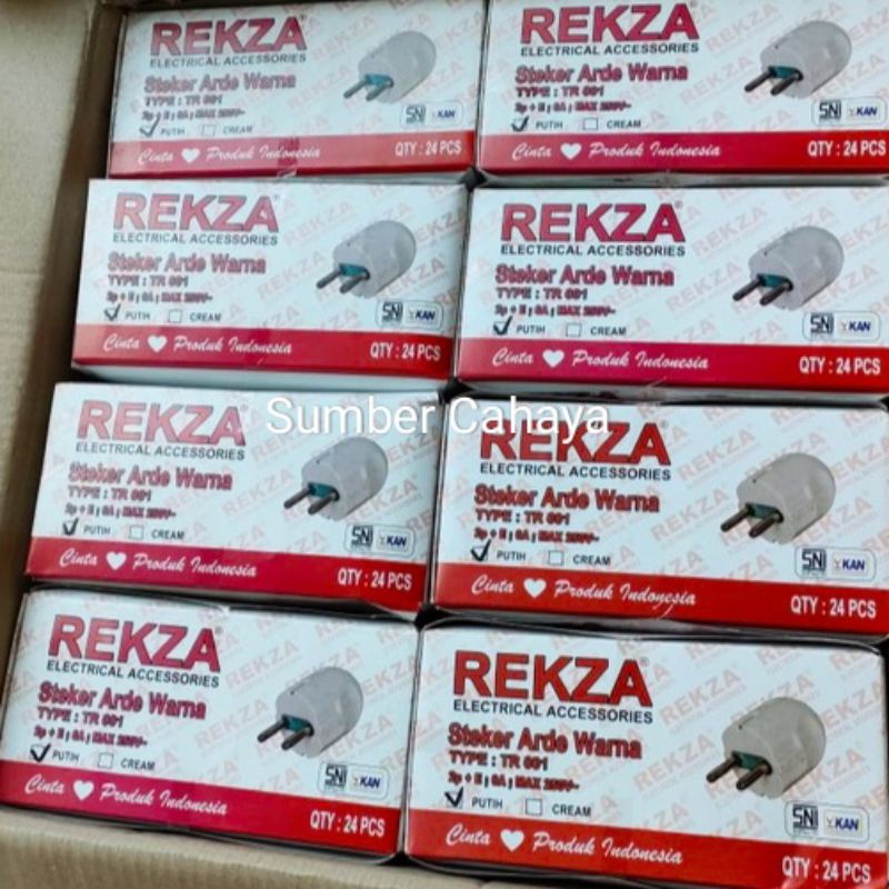 Jual Steker Arde Bulat REKZA SNI Colokan Bulat | Shopee Indonesia