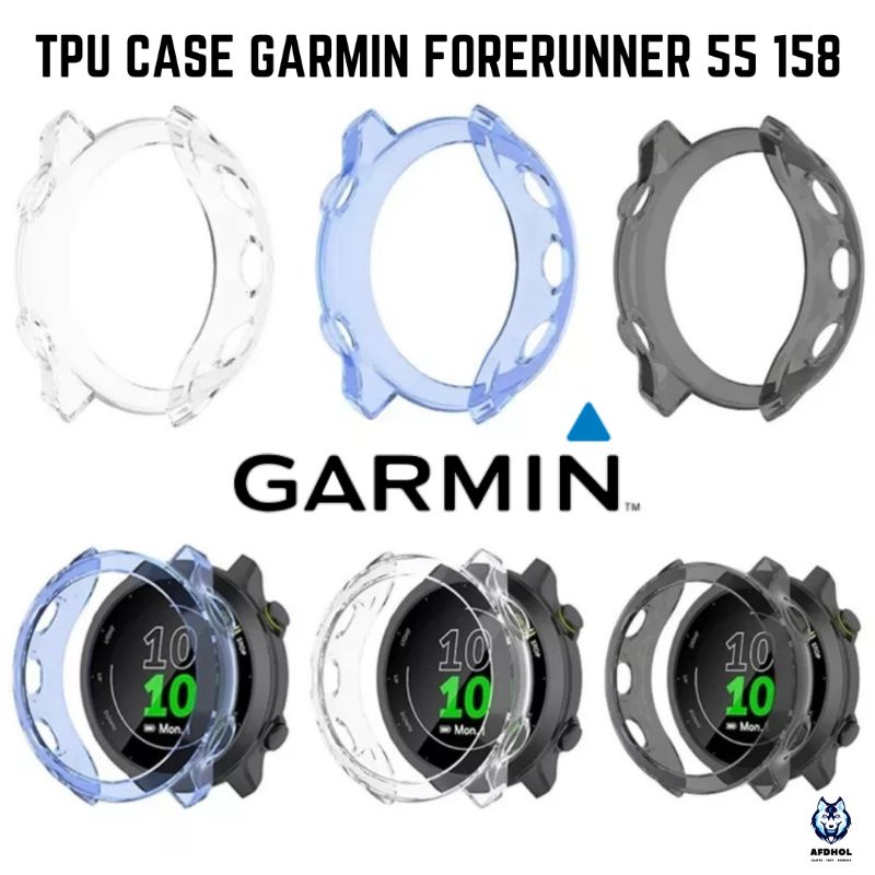 Jual BUMPER TPU CASE FOR GARMIN FORERUNNER 55 158 SOFT SILICONE SILICON ...