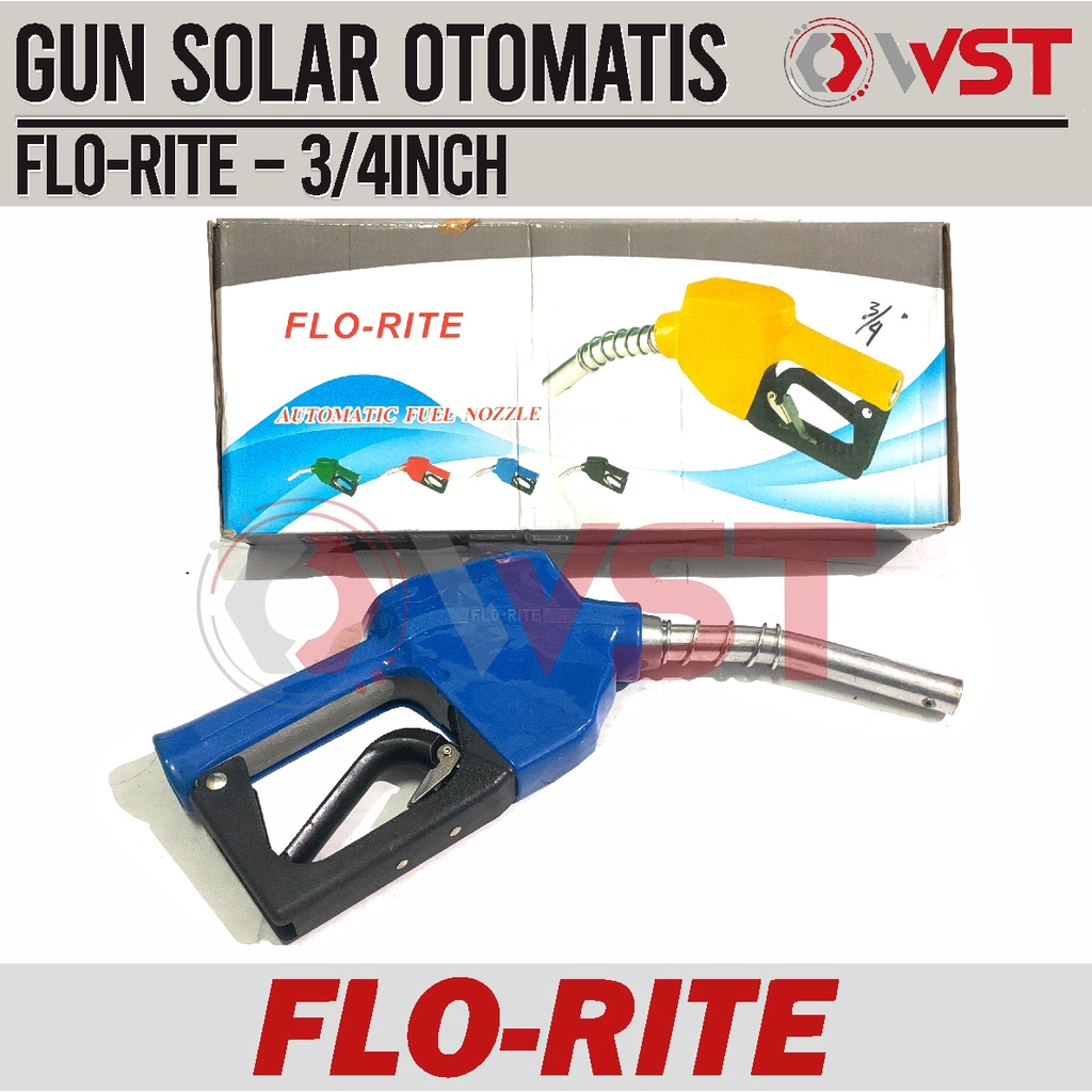Jual Nozzle Gun Fuel 3/4inch AUTOMATIC / Florite Gun Solar Bensin 3/4 ...