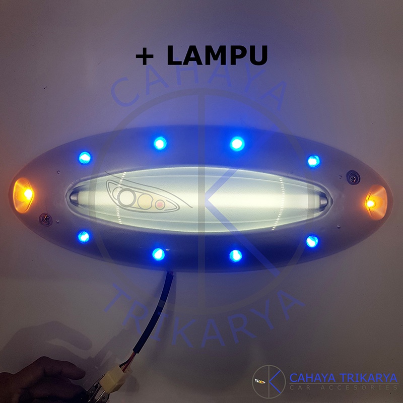 Jual Room Lamp Lampu Plafon Interior Kabin Bis Bus Oval Universal ...