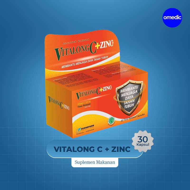 Jual Vitalong C Multivitamin Kesehatan Vitamin C 500MG Kapsul | Shopee ...