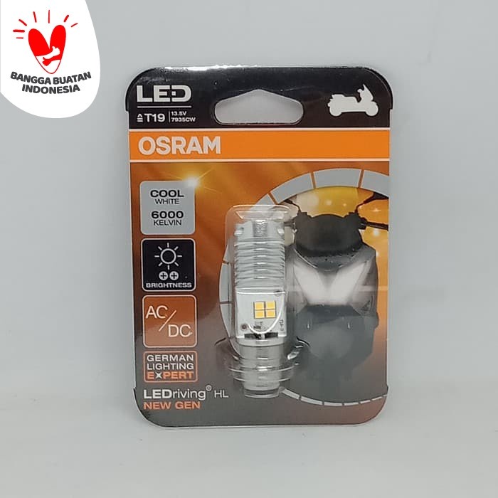 Jual Lampu Depan Motor LED T19 Osram Warna Putih untuk Bebek / Matic - With BubbleWrap | Shopee ...