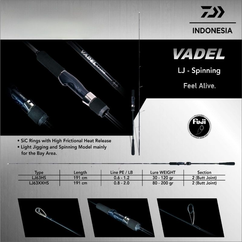 Jual JORAN SPINNING DAIWA VADEL | Shopee Indonesia