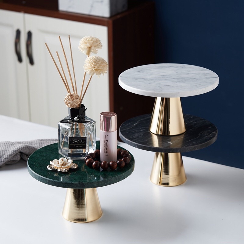 Jual Marble Cake Stand / Tempat Kue Marble | Shopee Indonesia