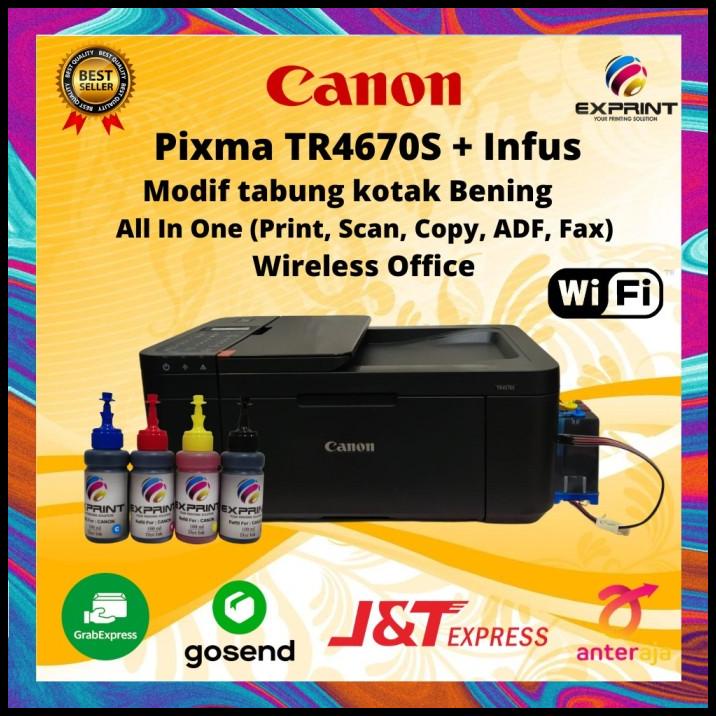 Jual Printer Canon Pixma Tr4570S + Infus ( Print Scan Copy Fax Wifi ...