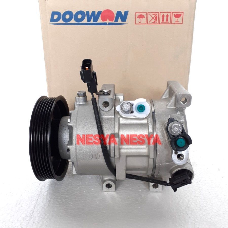Jual Compressor Compresor Kompresor AC Mobil untuk Hyundai All New Accent - Merk : DOOWON ORI ...