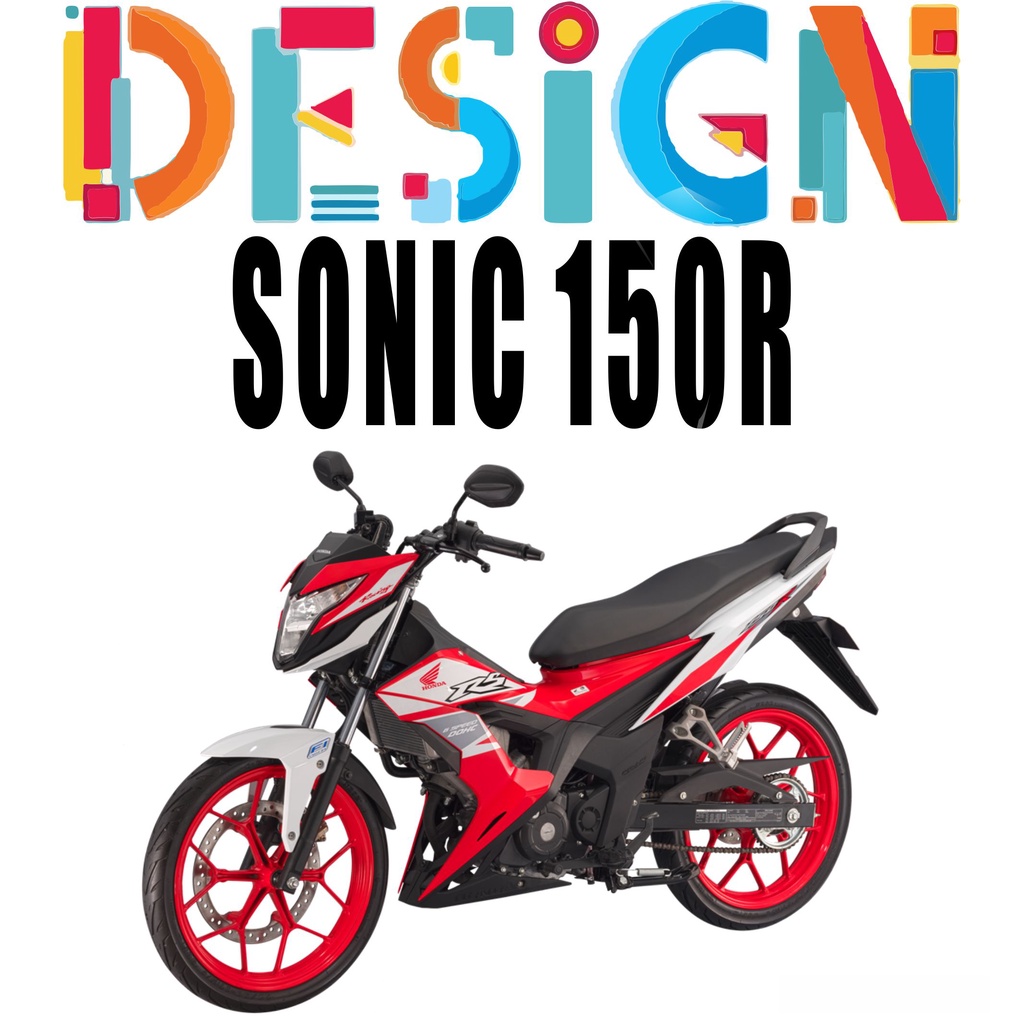 Jual Decal Sonic 150R fullbody - Desain Custom Suka Suka | Shopee Indonesia