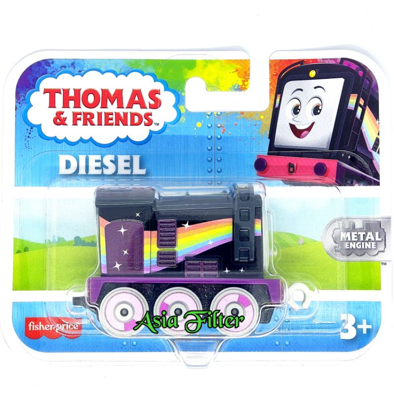 Jual Thomas and Friends Metal Engine NEW LOOK Push along manual thomas ...