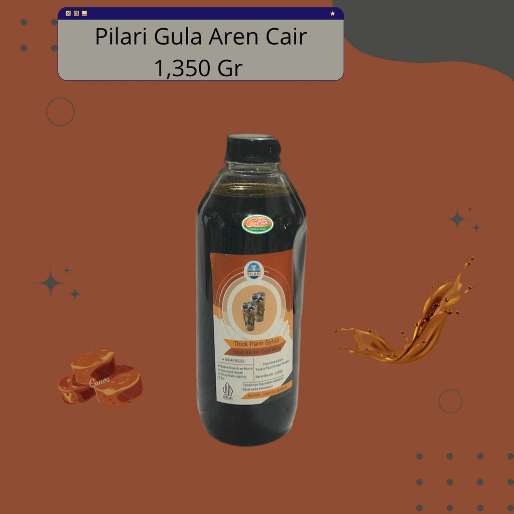 Jual Palm Syrup Gula Aren 1350g | Shopee Indonesia