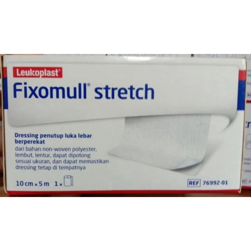 Jual Fixomul / Fixomull Stretch 10 cm x 5 m Perban Luka Besar | Shopee ...