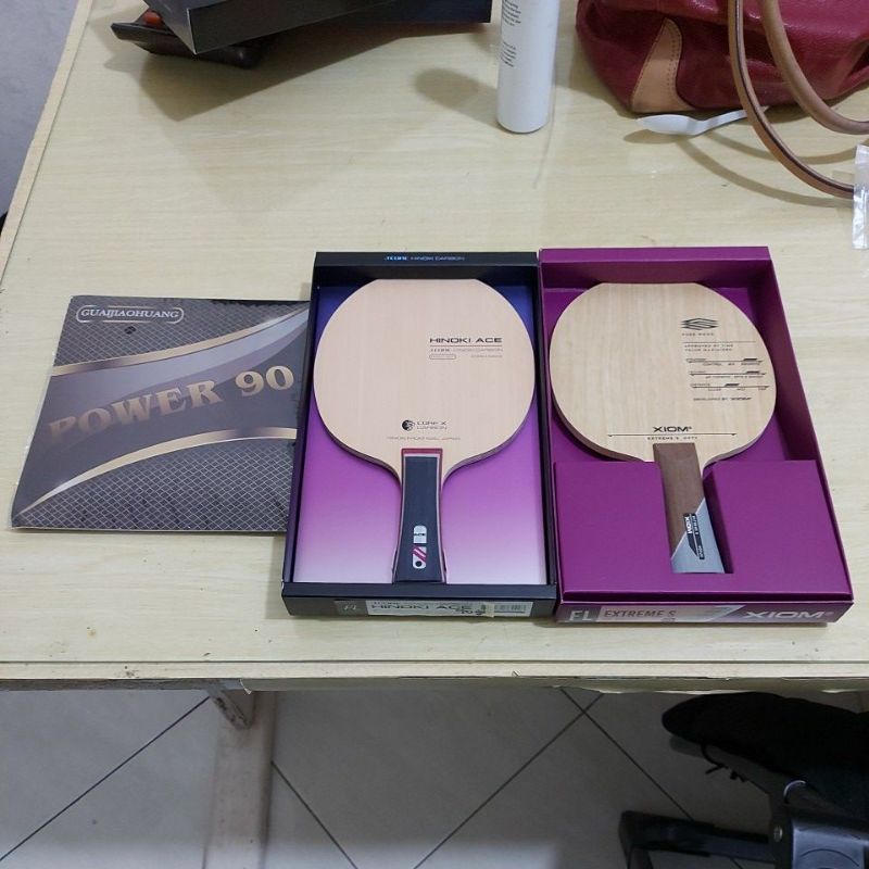 Jual Tcore Hinoki Ace dan Xiom Extreme S dan Power 90 hitam (biru tua) | Shopee Indonesia