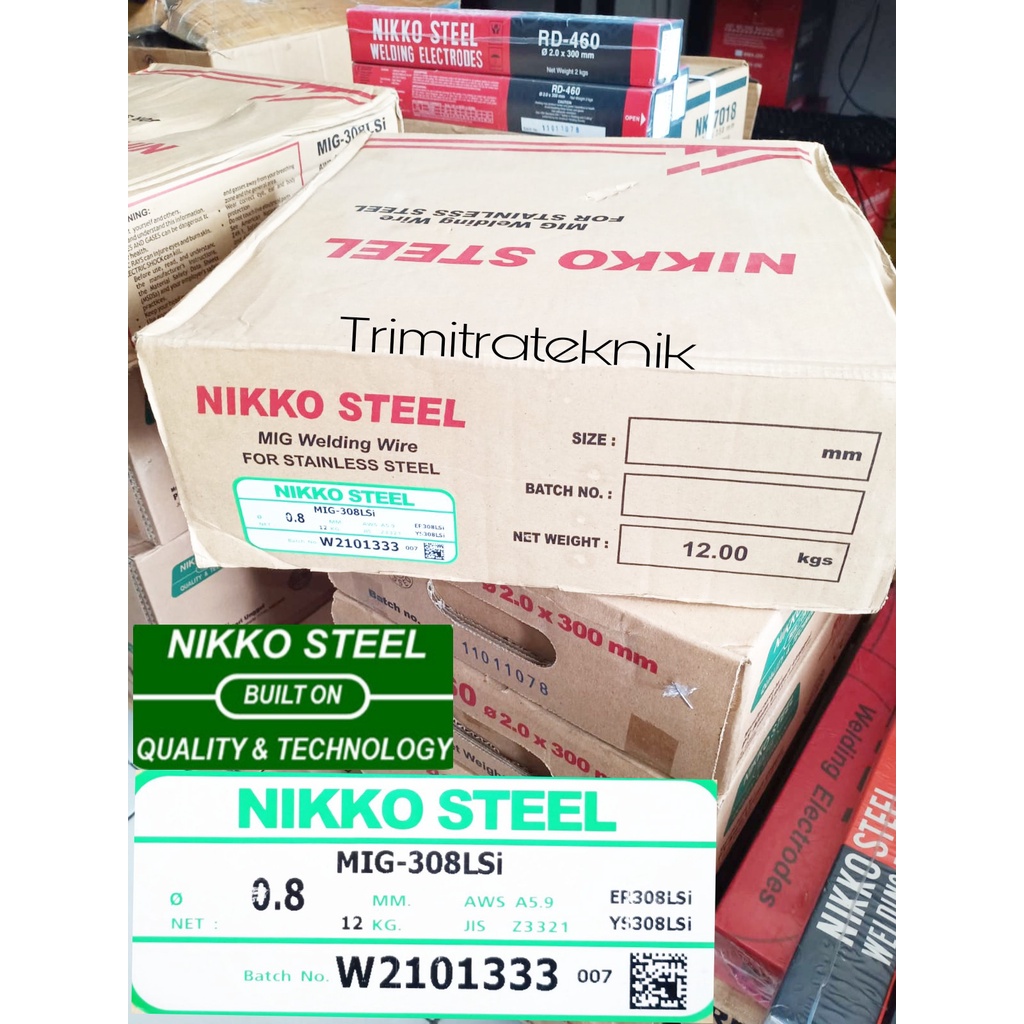 Jual Kawat las Co Stainless MIG-308Lsi MIG CO Stainless 0,8 mm MIG ...