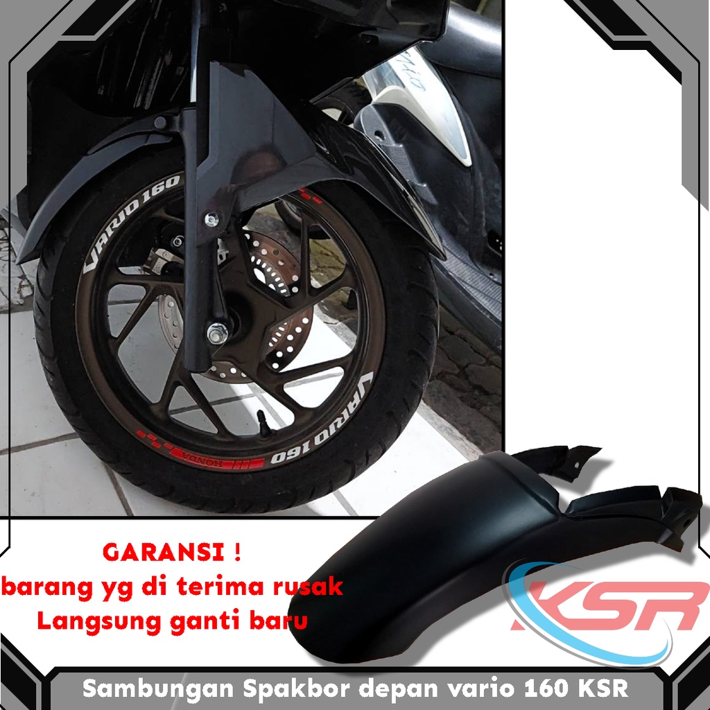 Jual Sambungan Spakbor depan Vario 160 original KSR, Front fender ...