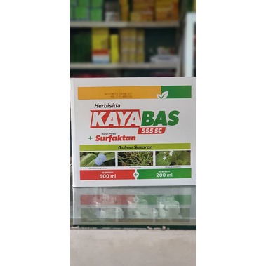 Jual Herbisida KAYABAS 555SC + Surfaktan Kemasan 500ml | Shopee Indonesia