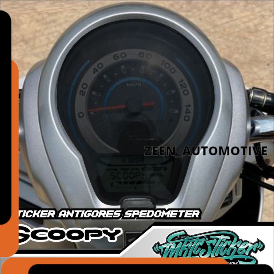 Jual Stiker Sticker Speedometer Spido New Scoopy 2020-2022 Prestige ...