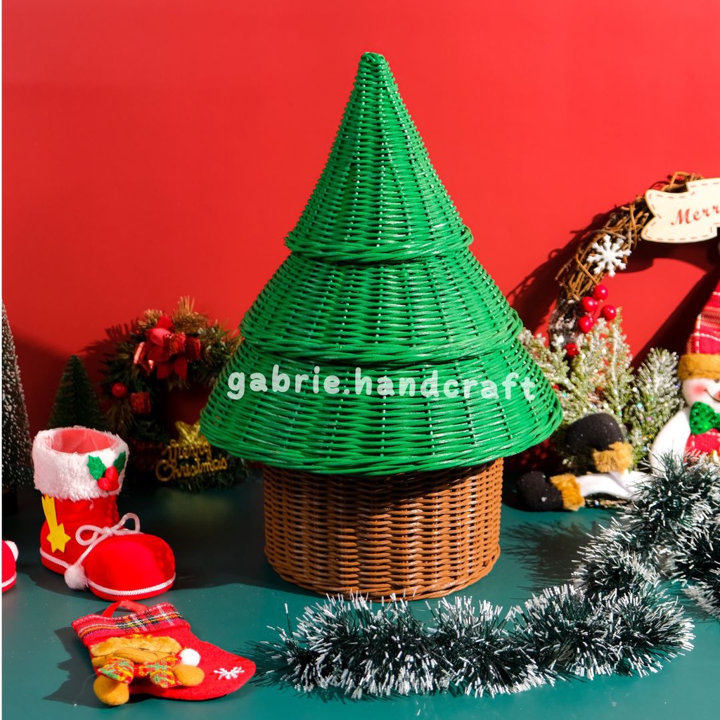 Jual ROTAN POHON NATAL - TEMPAT HAMPERS NATAL / KADO NATAL / HADIAH ...