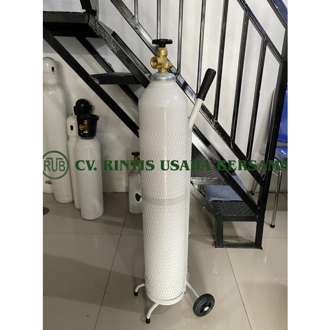 Jual Tabung Oksigen 2m3 + Trolly (sudah isi) | Shopee Indonesia