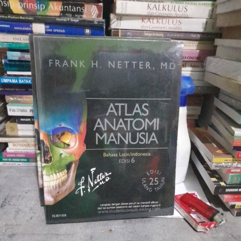 Jual ATLAS ANATOMI MANUSIA EDISI 6 OLEH FRANK H.NETTER,MD | Shopee ...