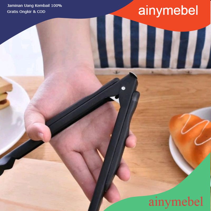 Jual Jepitan besi Makanan / Capitan Makanan hitam tebal | Shopee Indonesia