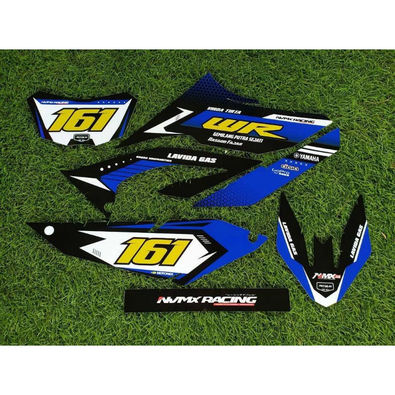 Jual Decal wr155 premium bisa custom design / nama nomor | Shopee Indonesia