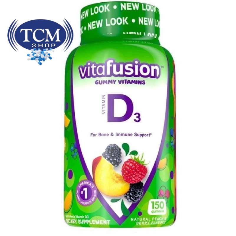 Jual Vitafusion Vita Fusion Vitamin D3 2000iu 2000 iU 50mcg isi 150 ...